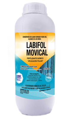 Fitofortificantes y Sustratos : LABIFOL MOVICAL